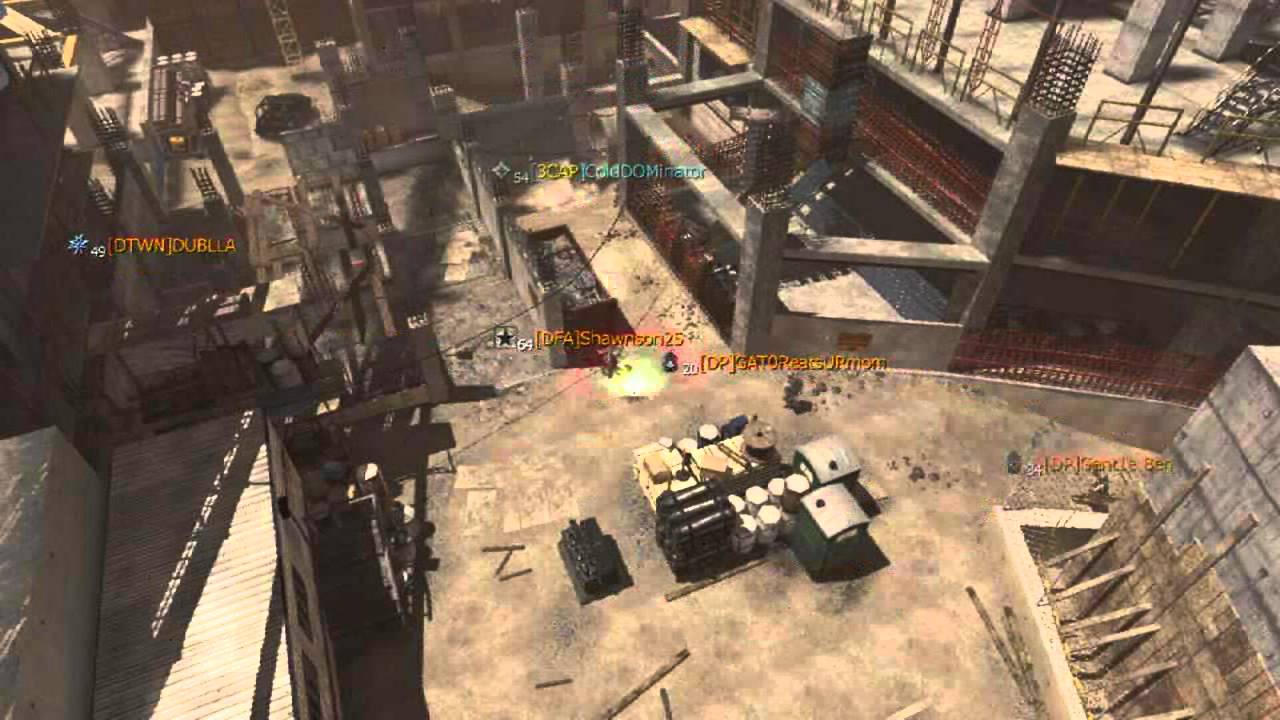 The Bouncing Betty makes a great frisbee - MW3 - YouTube