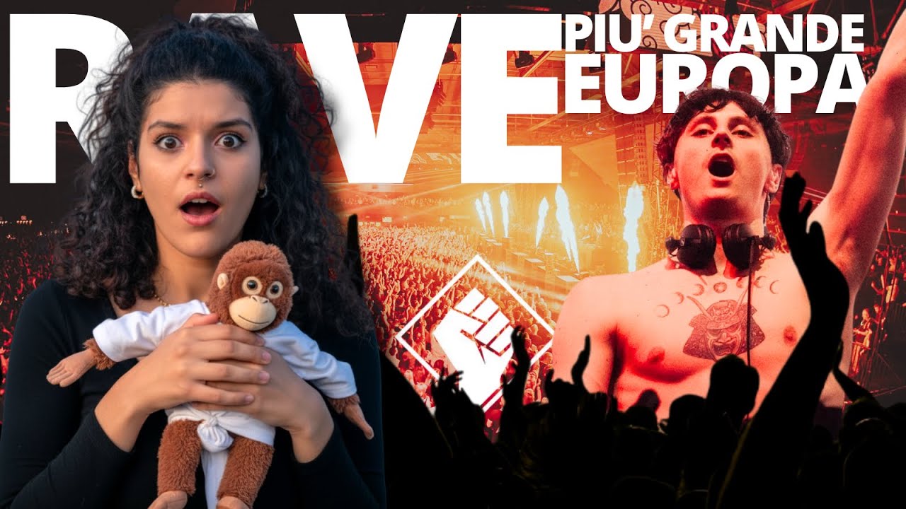 DENTRO al RAVE più GRANDE D'EUROPA - ROTTERDAM RAVE FESTIVAL - YouTube