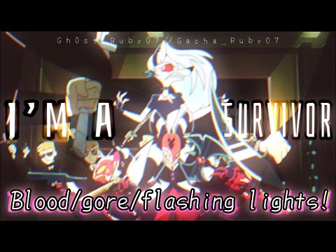 Survivor || Helluva boss ep 6 edit ||⚠️BLOOD/GORE/FLASHING LIGHTS!⚠️