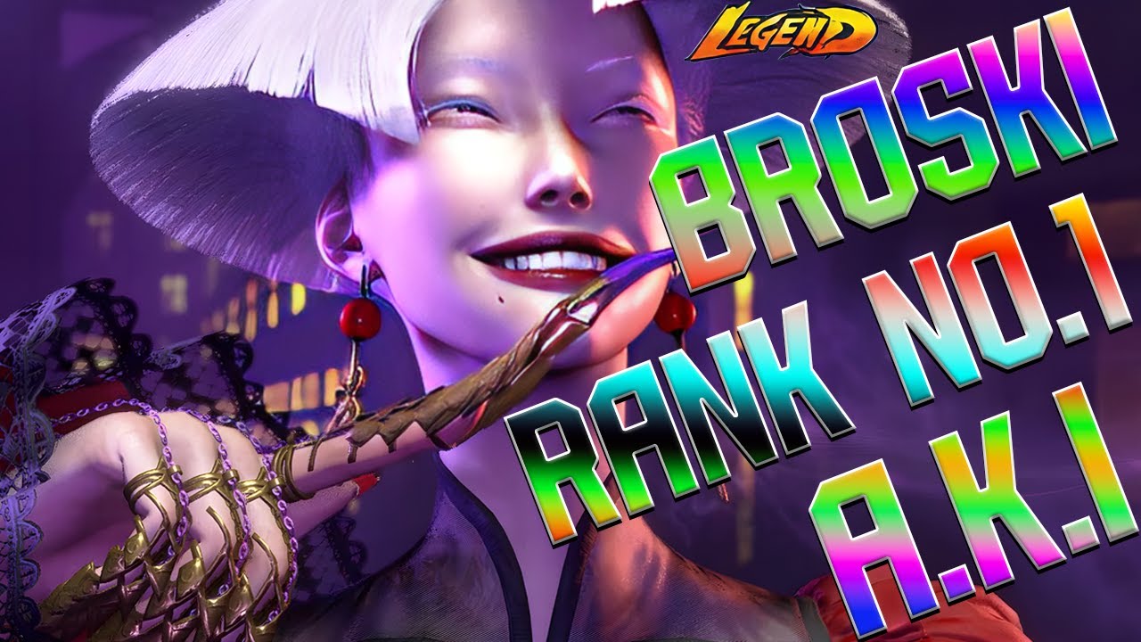 Street Fighter 6 🔥Broski A.K.I Gameplay Is Insane! - YouTube