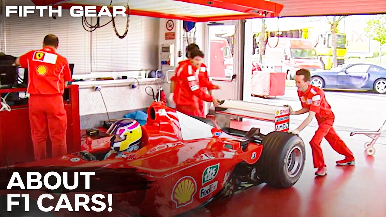 Buying a F1 Car & Michael Schumacher's F1 Car | Fifth Gear - YouTube
