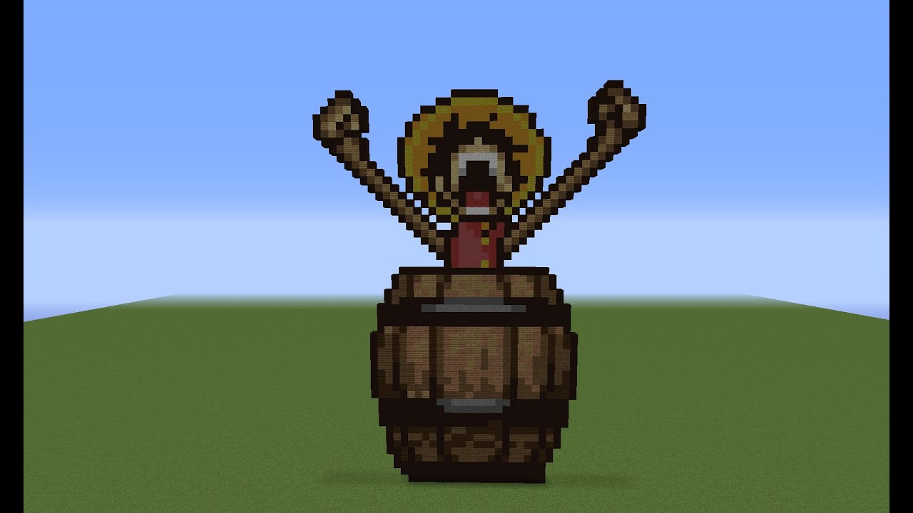 마인크래프트 원피스(Mine Craft ONE PIECE) - 루피(Luffy) - YouTube