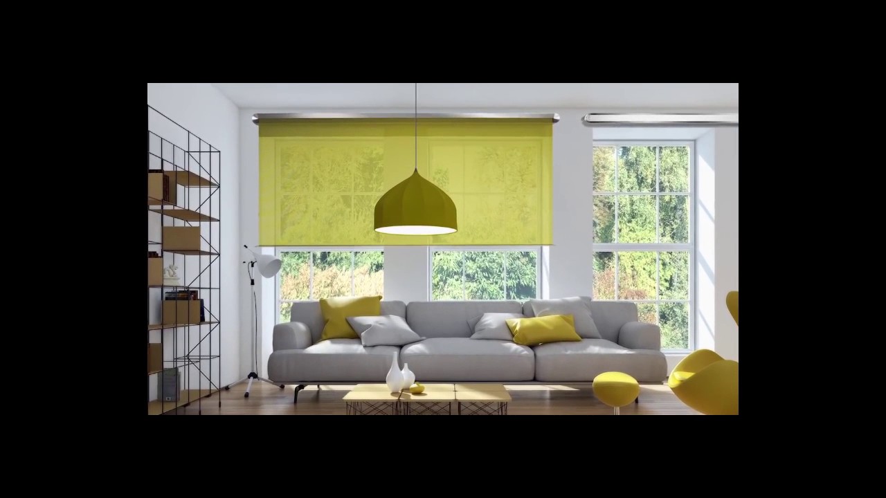 Recessed Roller Shades - YouTube