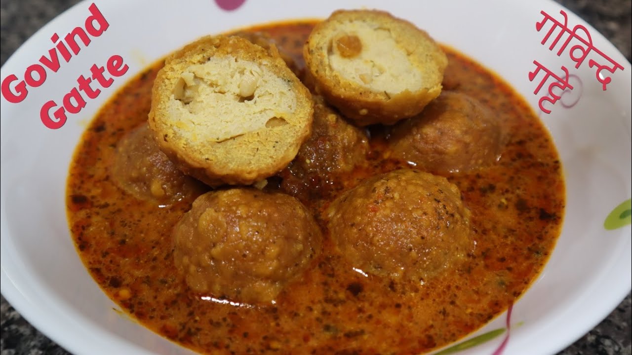 Rajasthan ke famous Govind Gatte | बहुत ही स्वादिष्ट गोविन्द गट्टे ...