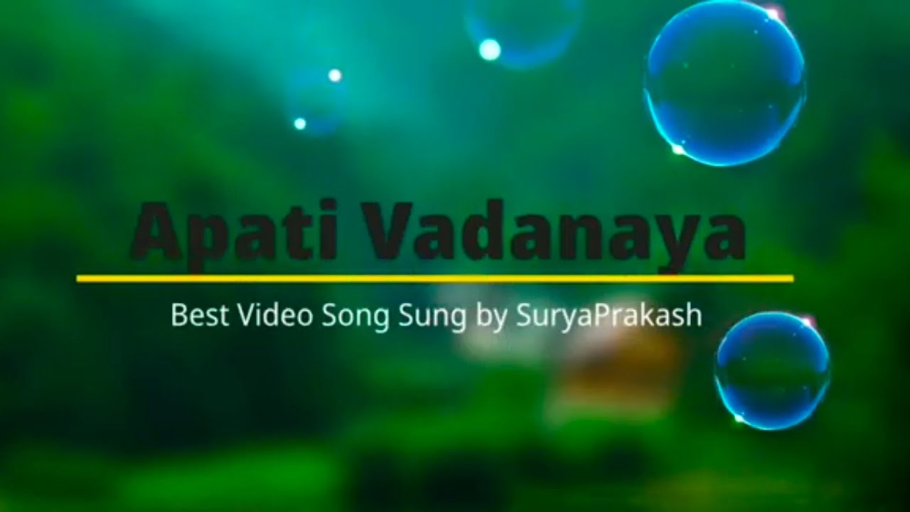 Apati Vadanaya | New Telugu Christian Song - YouTube