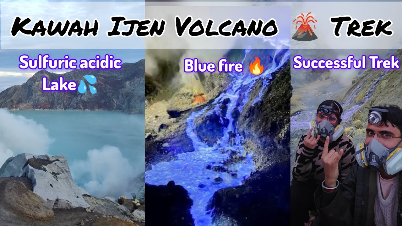 Ijen Volcano 🌋 Blue Fire Trek🔥| Complete guide from Bali to Java ...