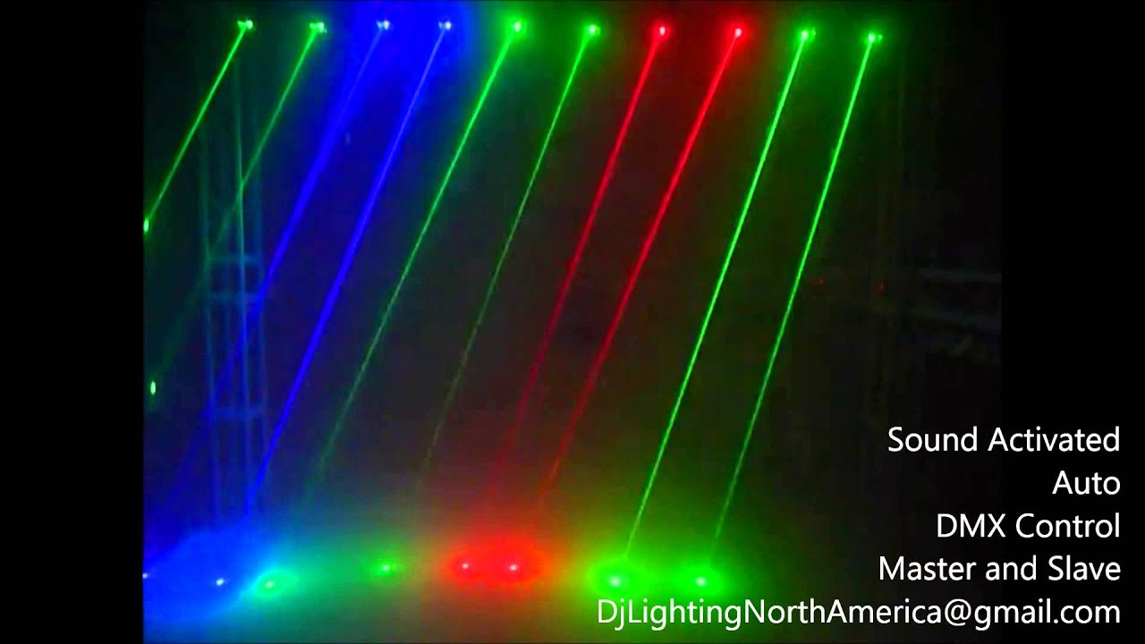 Fat Beam DJ Laser Lights for Sale - YouTube