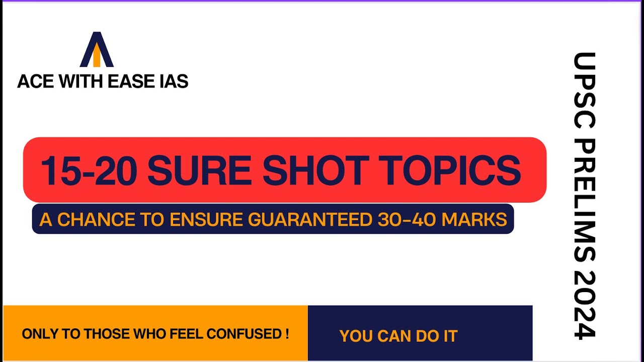 📢 20 Consistently Repeated Topics in UPSC Prelims (Last 3 Years) | Must ...
