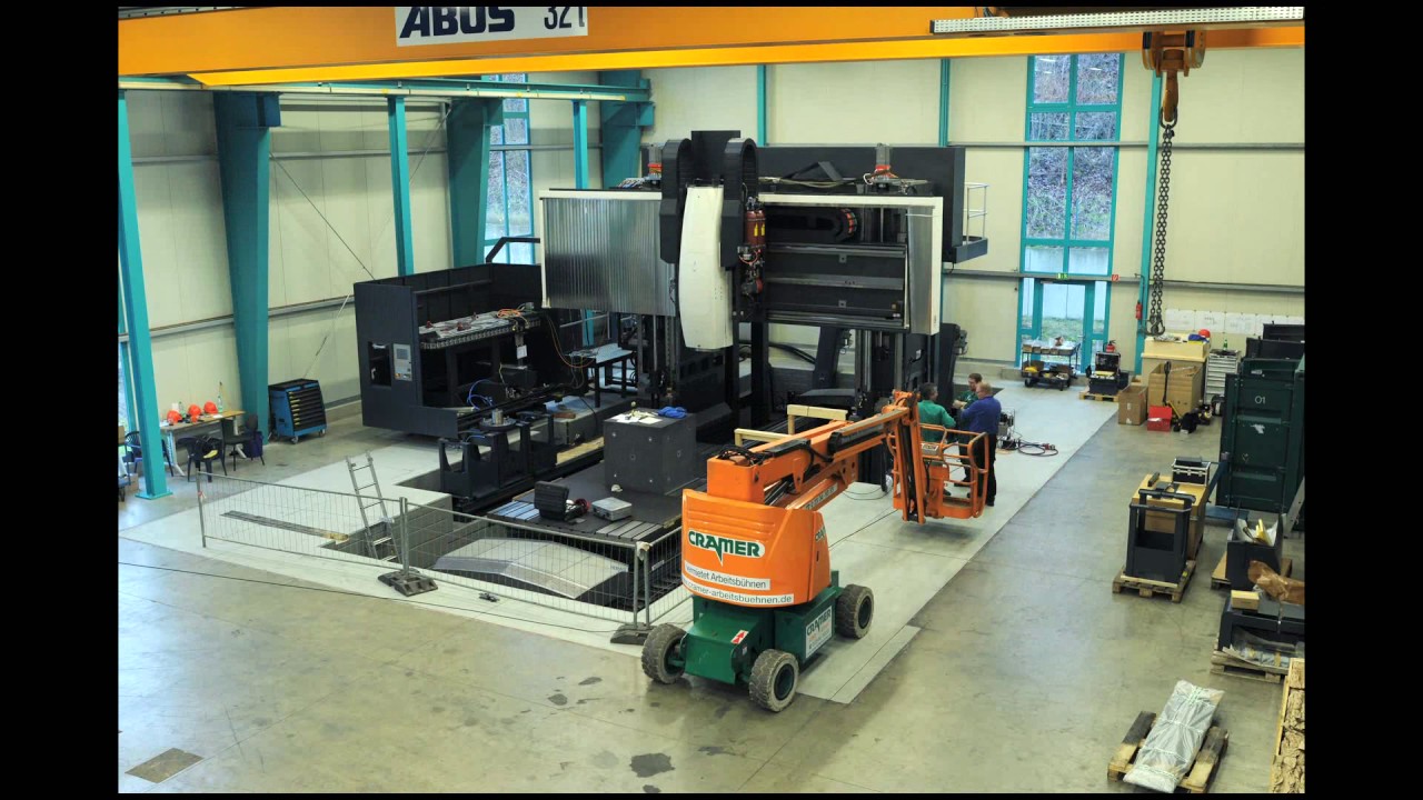 DMU 600 P Aufbau / Riemann GmbH - YouTube