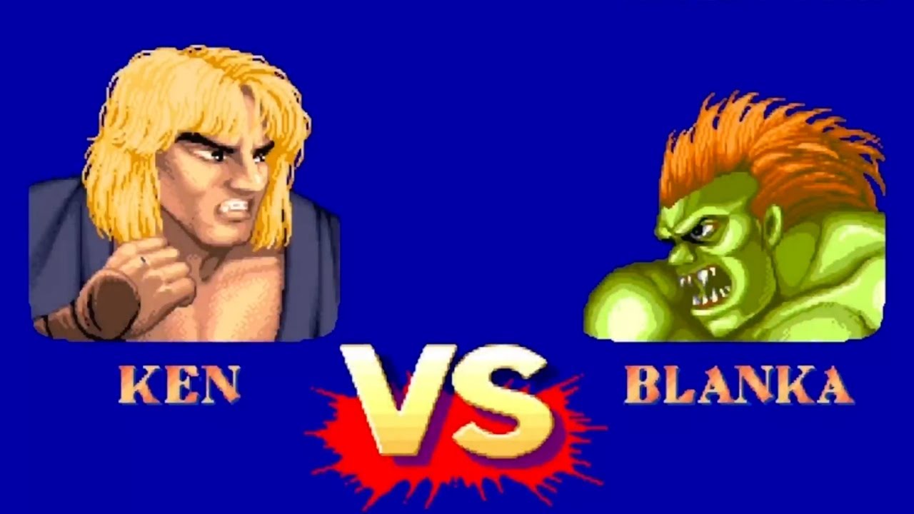 Ken Vs Blanka - Sf2 Champion Edition - YouTube