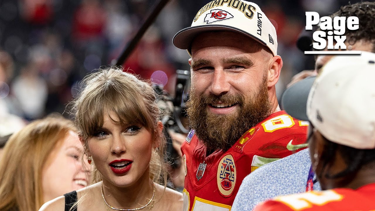 Taylor Swift & Travis Kelce hold hands while meeting koalas at Sydney ...
