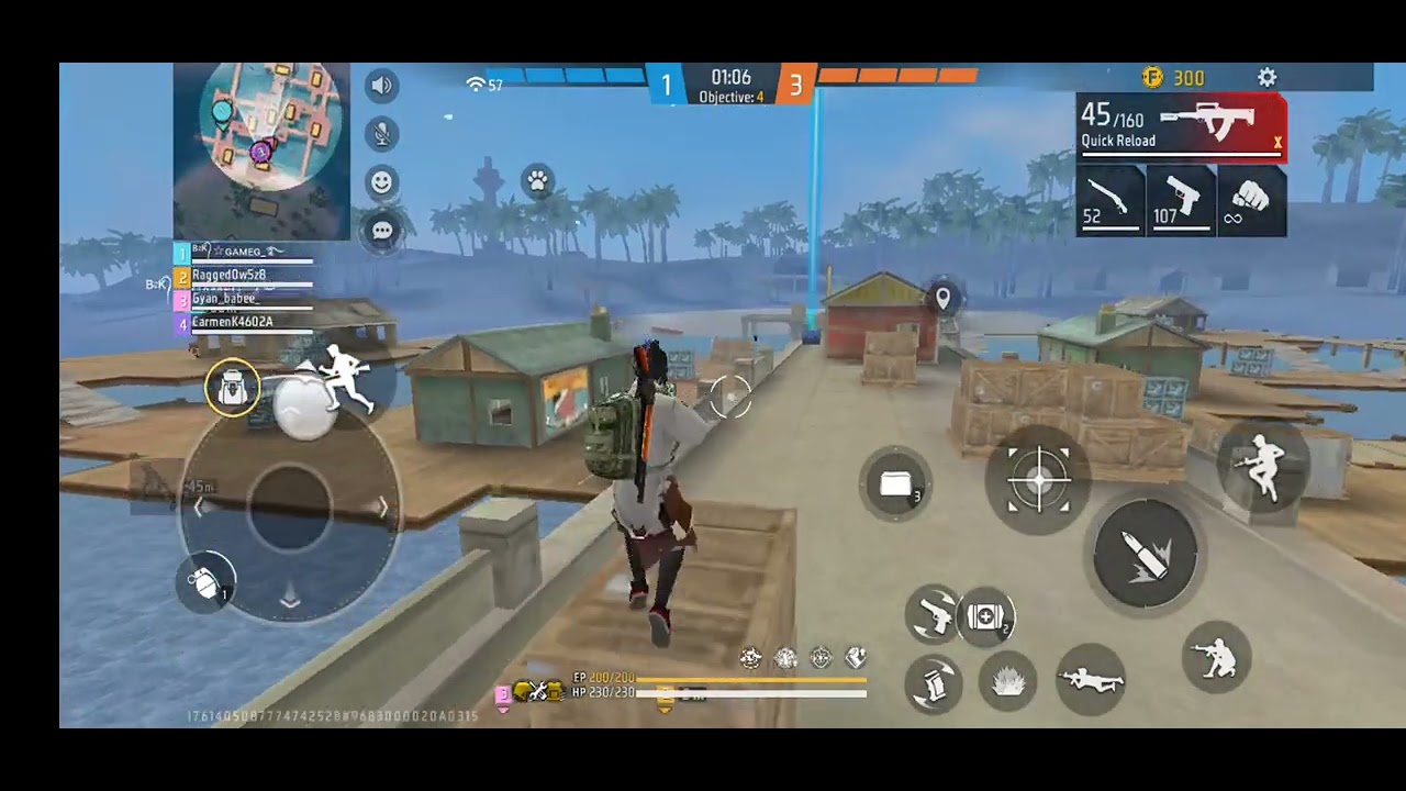 free fire game in tami gameplay - YouTube