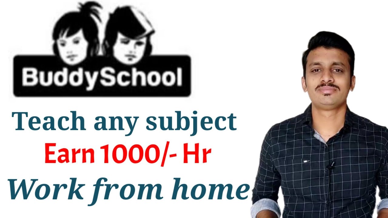 Buddyschool|Online teaching|Work from home|Part time jobs|ItsNetaji ...