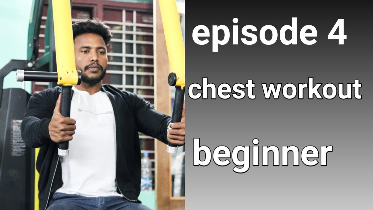 best chest workout at gym beginners - YouTube