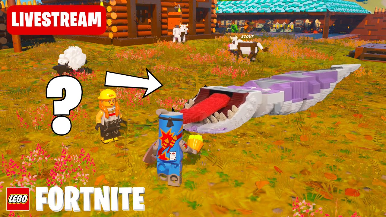 "Preparing for the Mystery Creature" LEGO Fortnite Livestream - YouTube