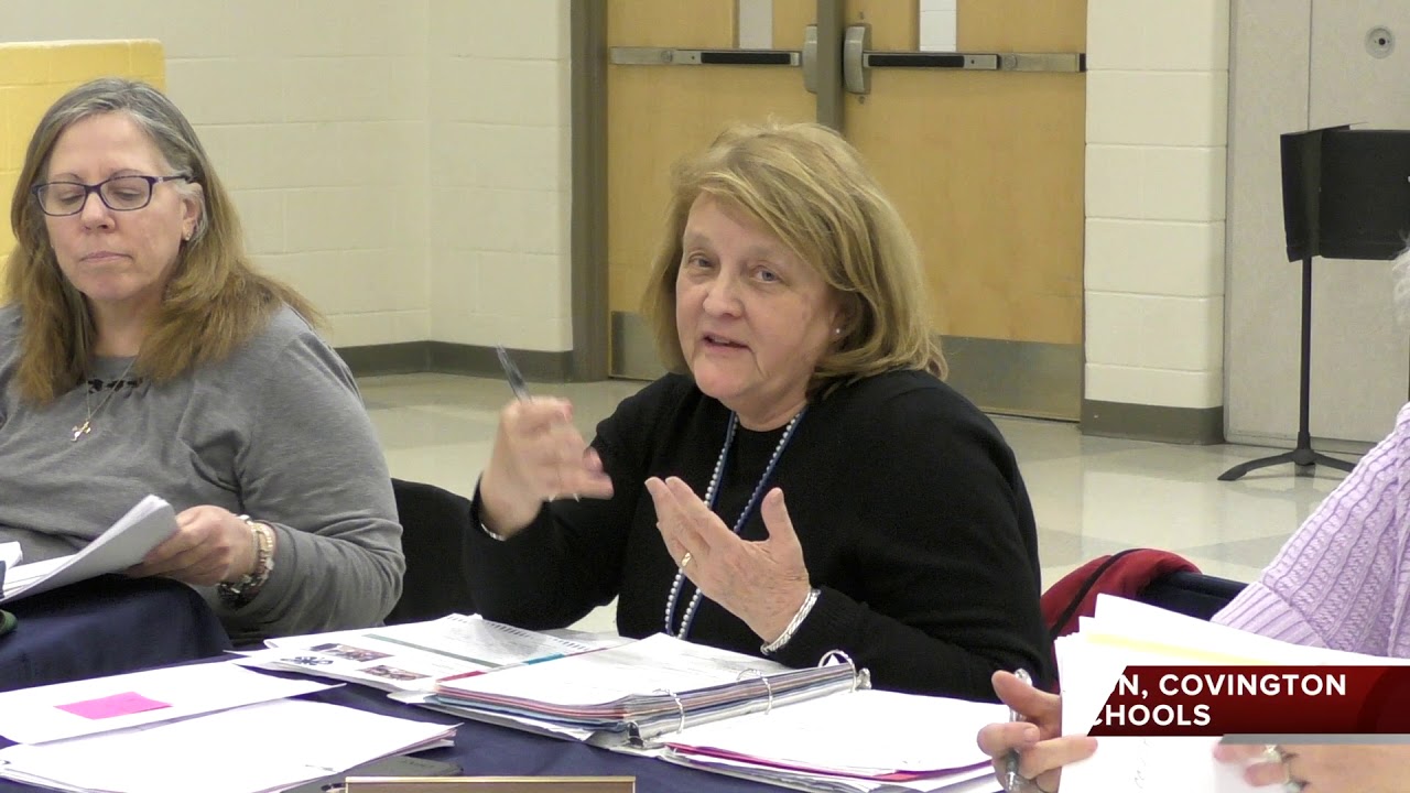 Lee Ann Gray Informs Covington School Board On Adventure Club - YouTube