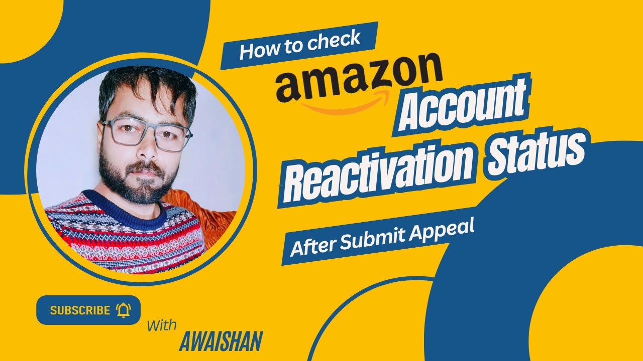 How to check reactivation status of amazon account - YouTube