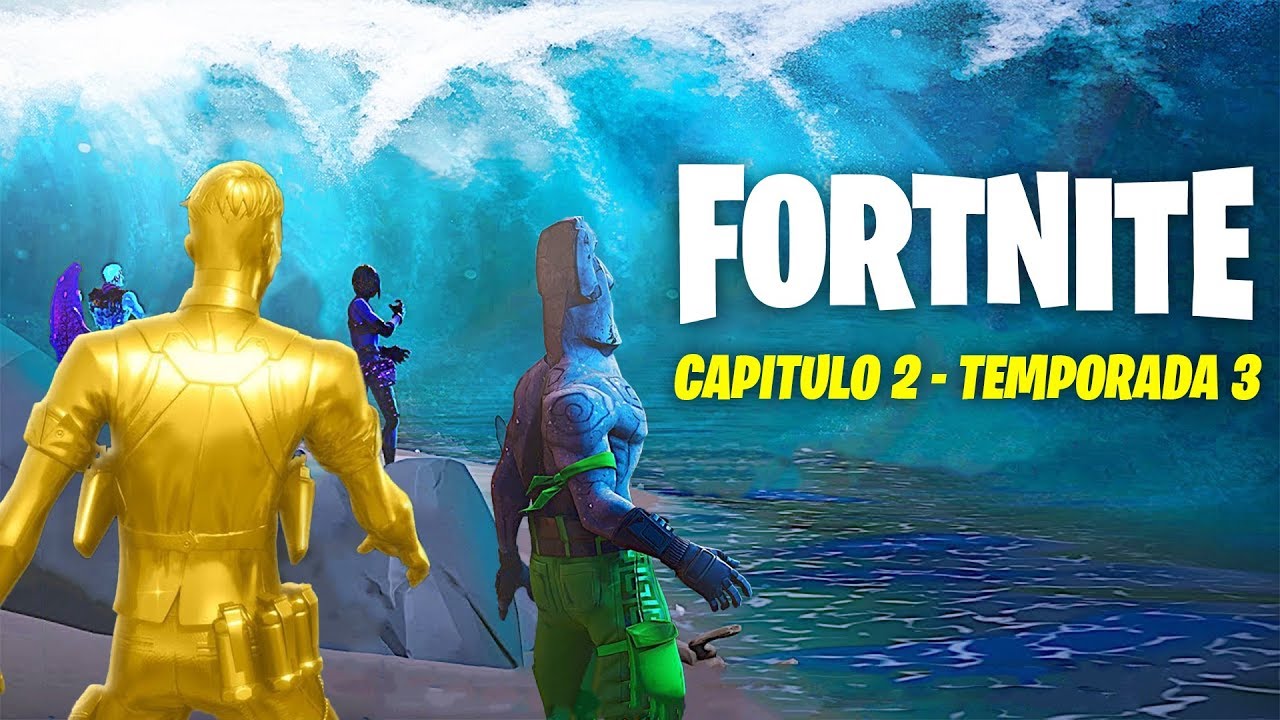 COMEÇOU Novo Evento Ao Vivo do Tsunami no Fortnite Temporada 3 - YouTube