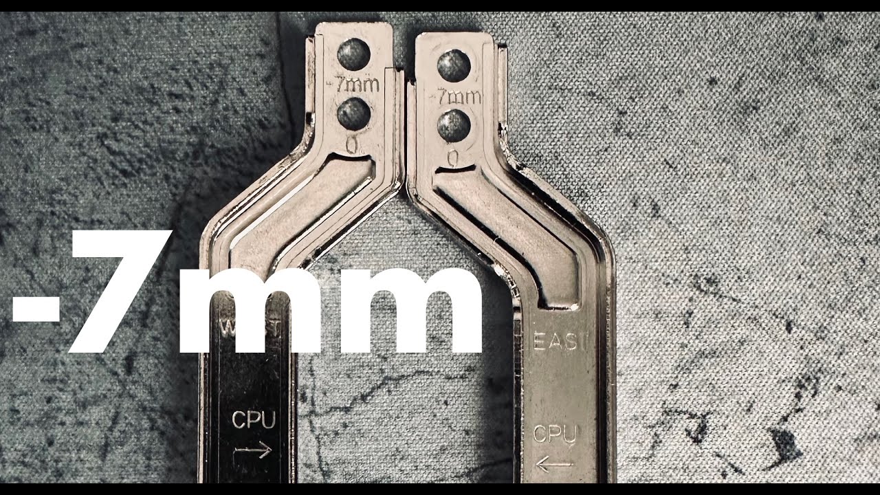 The New Noctua Offset Mounting Bars - Tested! - YouTube