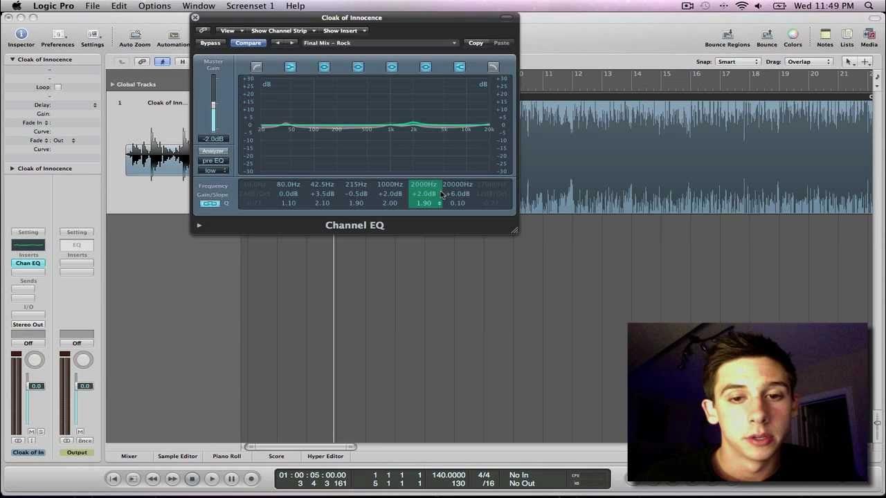 Logic Pro 9 Tutorial - Mastering - YouTube