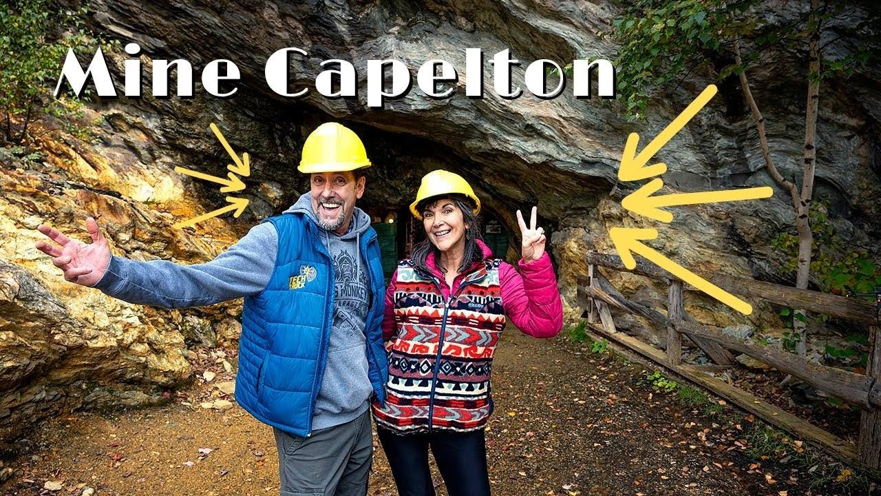 😮Visiter une mine SOUS TERRE au Québec | Mine Capelton - YouTube