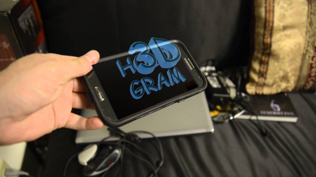 After Effects/3D Element - Phone 3D Hologram - YouTube