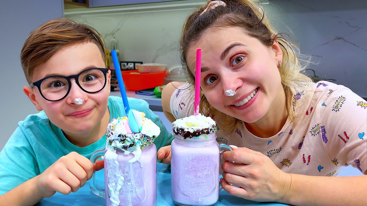 Cel mai gustos milkshake de la Alex - YouTube