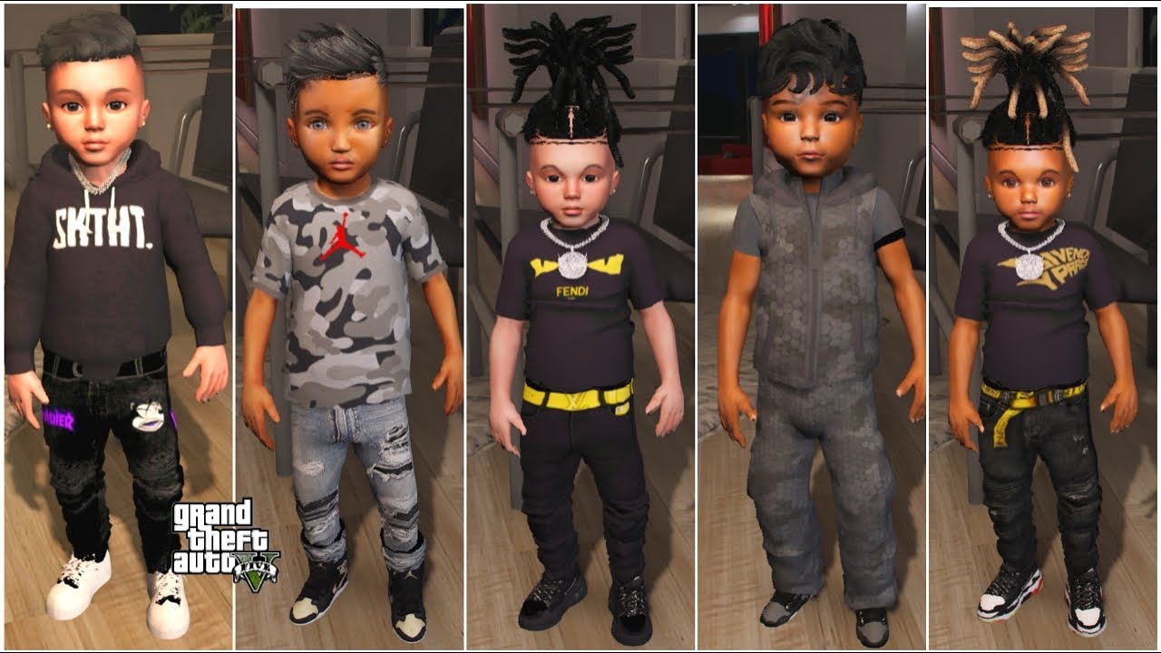 GTA 5: New! Baby Ped Mods Collection for Fivem Roleplay Server and ...