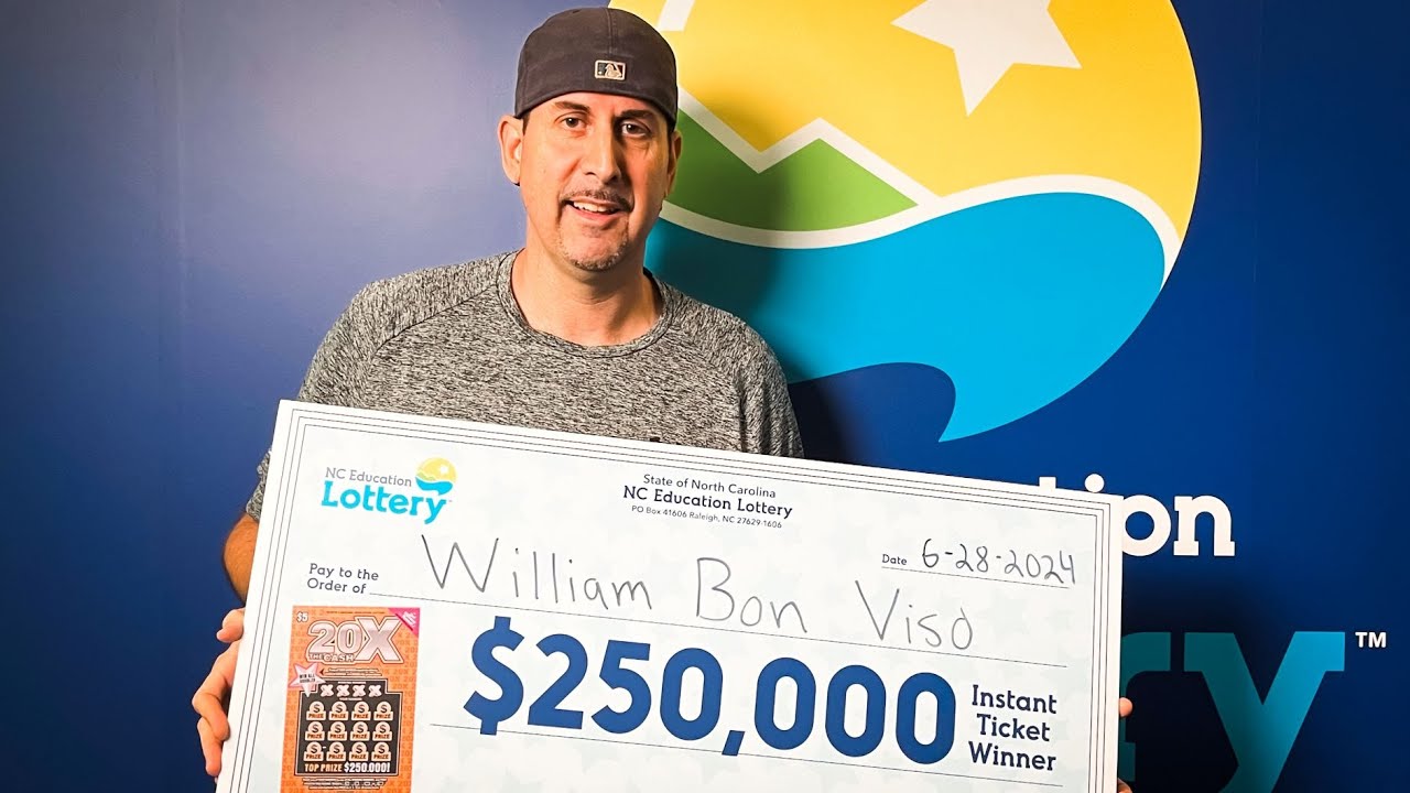 William Bon Viso - $250,000 20X The Cash Winner - YouTube