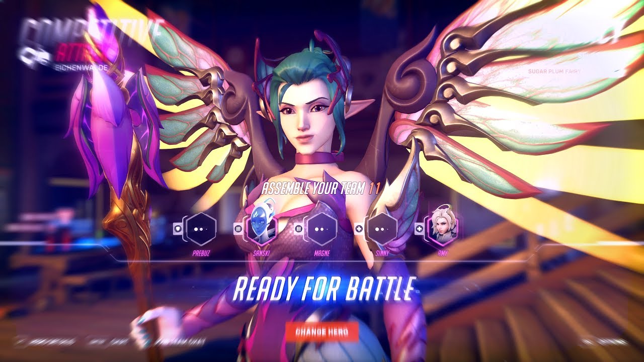 "LOL, Buffed Mercy :D" - Overwatch 2 Mercy Main Competitive Gameplay ...