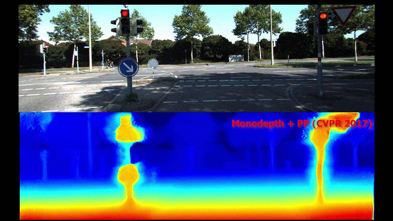 Semi Supervised Monocular Depth Estimation With Left Right Consistency Using Deep Neural Network