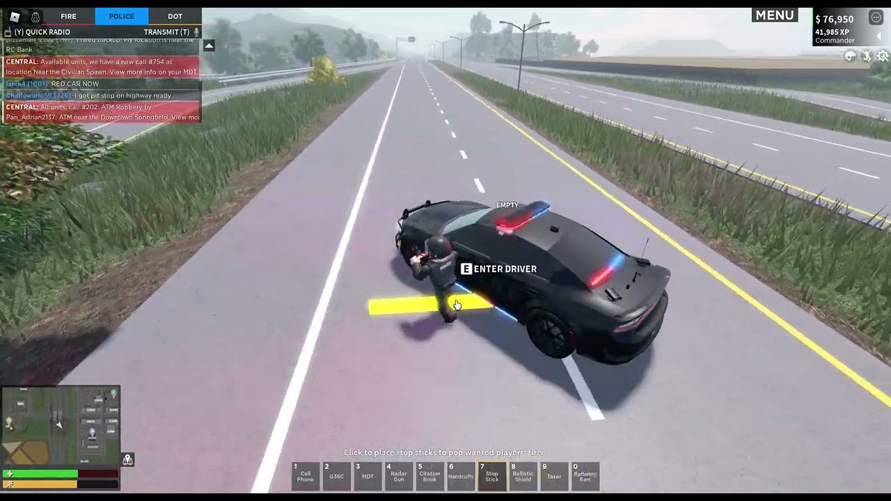 police patrol day 35 of 45 (emergency response liberty county) Roblox ...