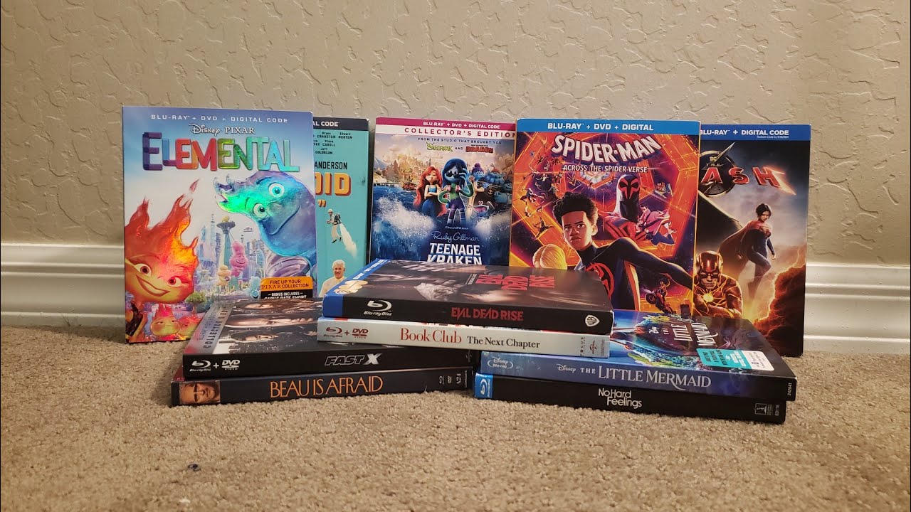 September 2023 Blu-Ray Pickups - YouTube