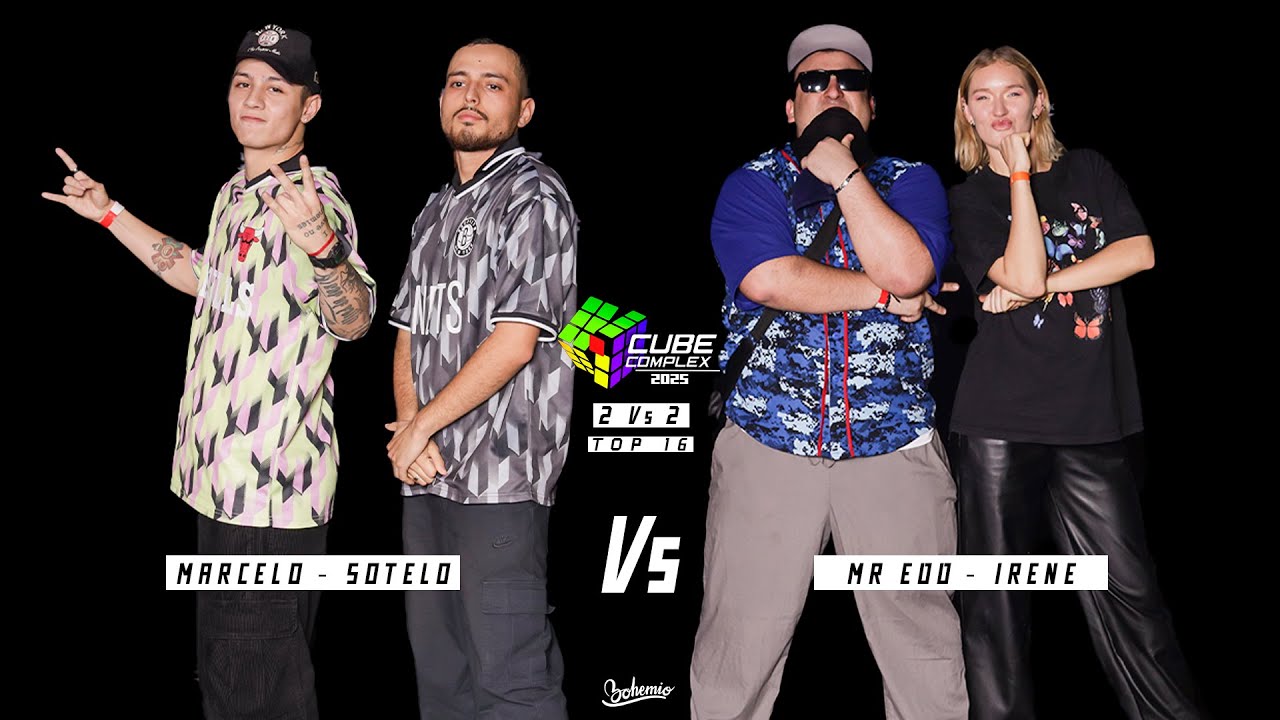 Mr Edd & Irene vs Marcelo & Sotelo 2 Vs 2 Top 16 | - Cube complex 2025 ...