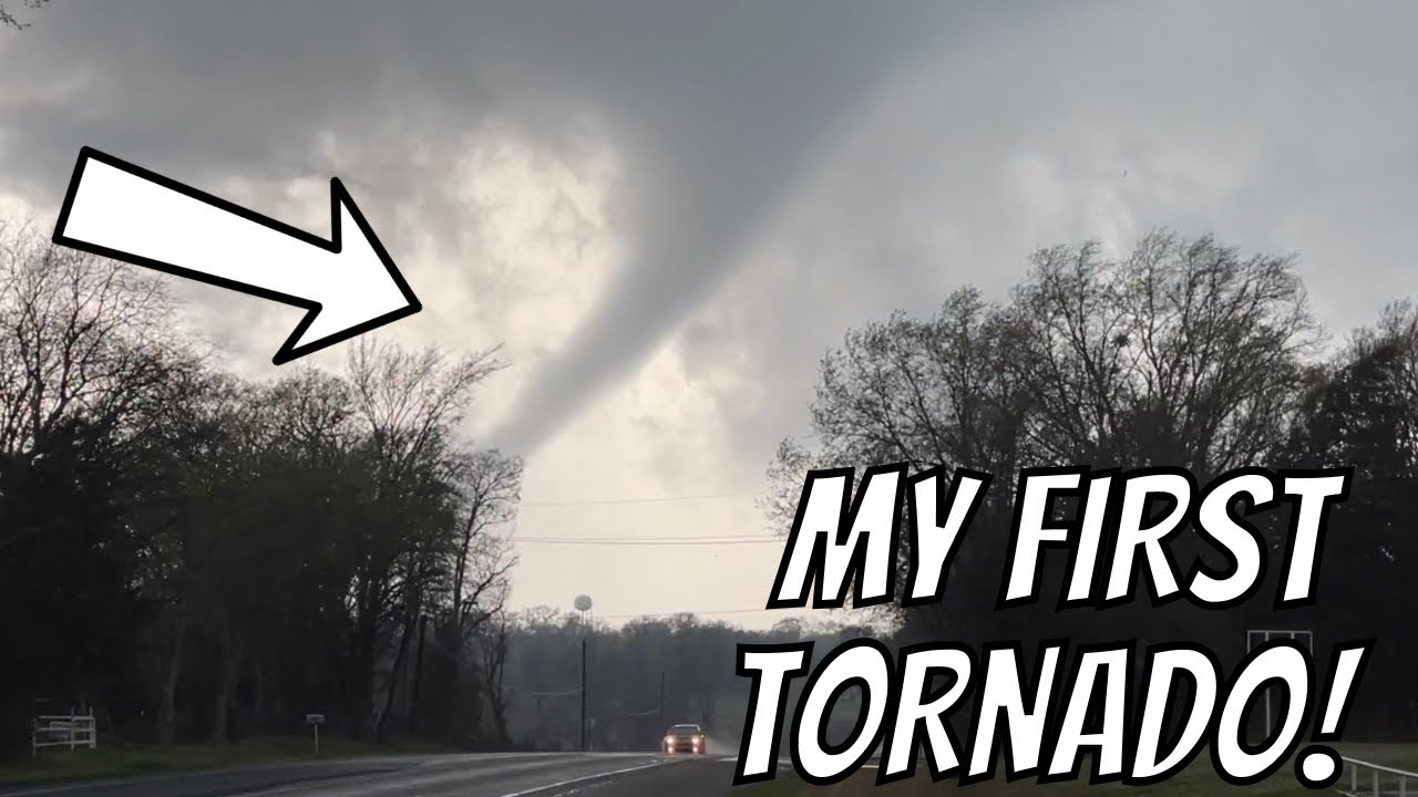My First TORNADO Filmed! - YouTube