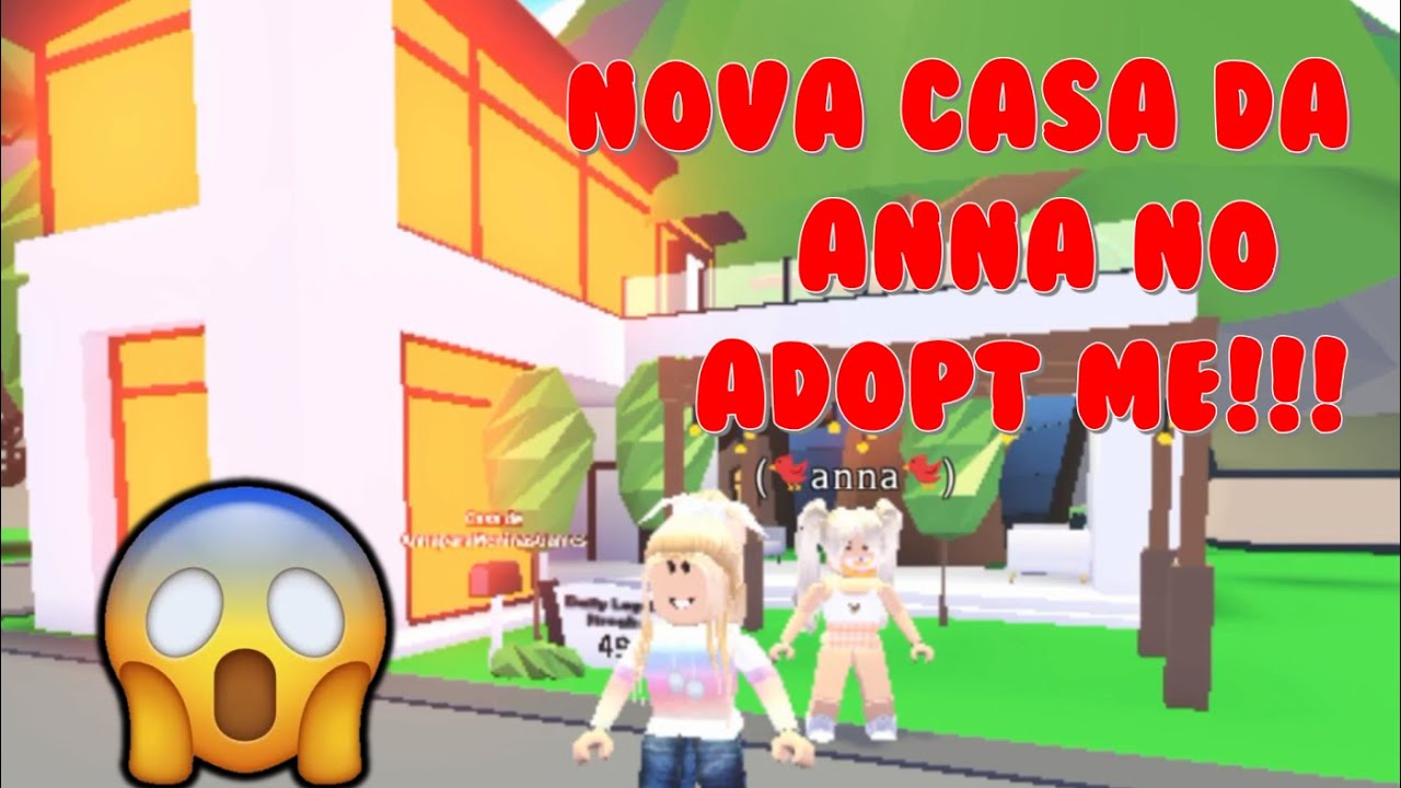 Adopt Me nova casa da Anna!!! Roupas de glamour!!! Roblox - YouTube