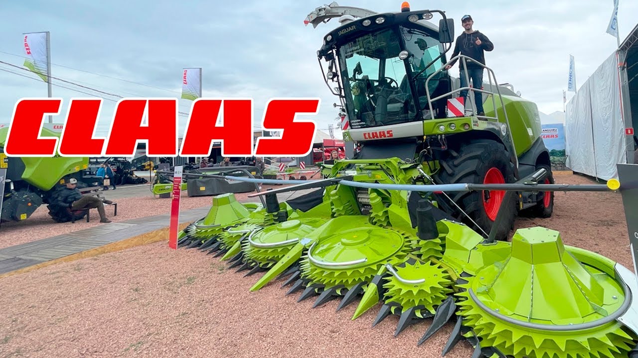 FORRAGEIRA GIGANTE CLAAS NA EXPOINTER 2022! - YouTube