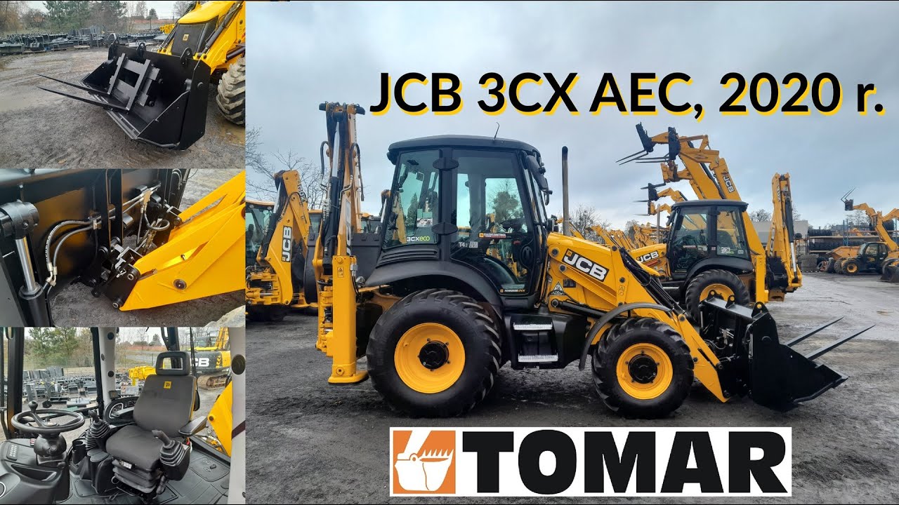 JCB 3CX 2020 r. SKU 2554 tel +48 575 316 333 \backhoe loader koparko ...