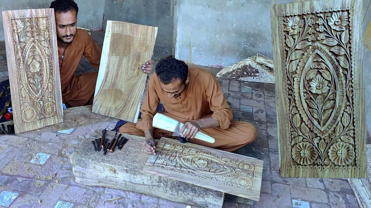 How to Carve Intricate Designs in Wood | DIY Woodcarving | Hand Craft ...