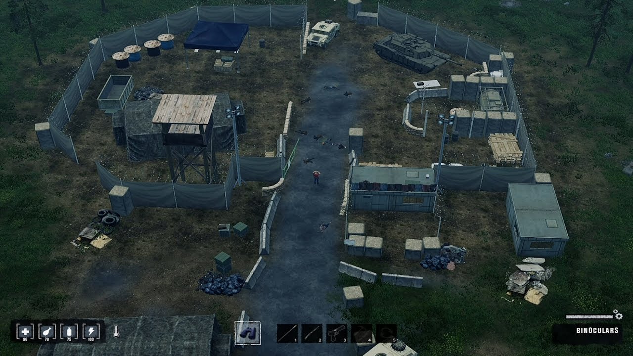 HumanitZ - Army Base Location (Old Location) - YouTube