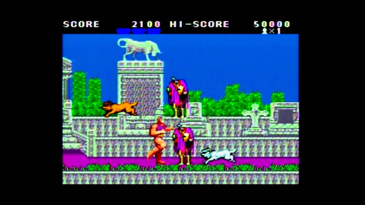 Altered Beast - Sega Master System - YouTube