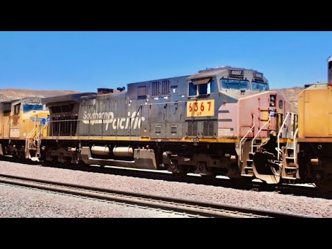 Chasing Southern Pacific in 2020! UP 6367 FT SD40s, Geeps, and More! 7/26/2020 - YouTube