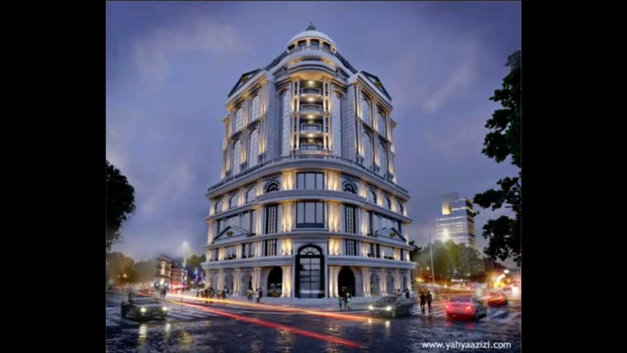 Architectural visualisation - post production breakdown - classic Office building - YouTube