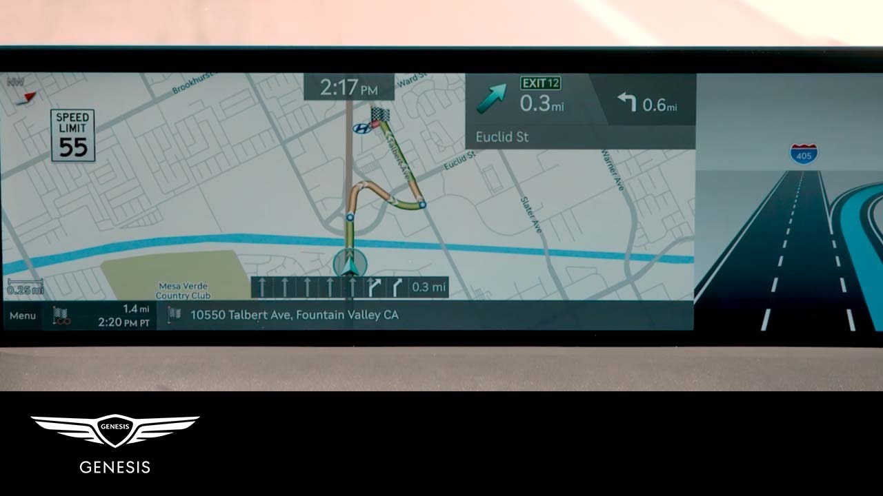 Map Viewing Features | Genesis G70 | How-To | Genesis USA - YouTube