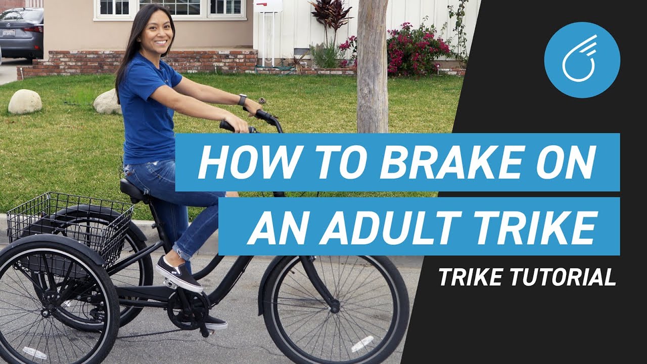 How to Brake on a Tricycle | Sixthreezero Trike Guide - YouTube
