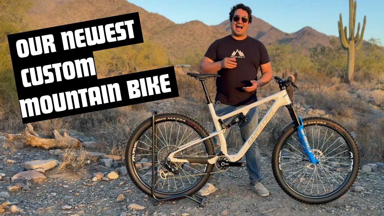 Our Newest Custom XC Mountain Bike Build - Pearl White 2024 Santa Cruz ...