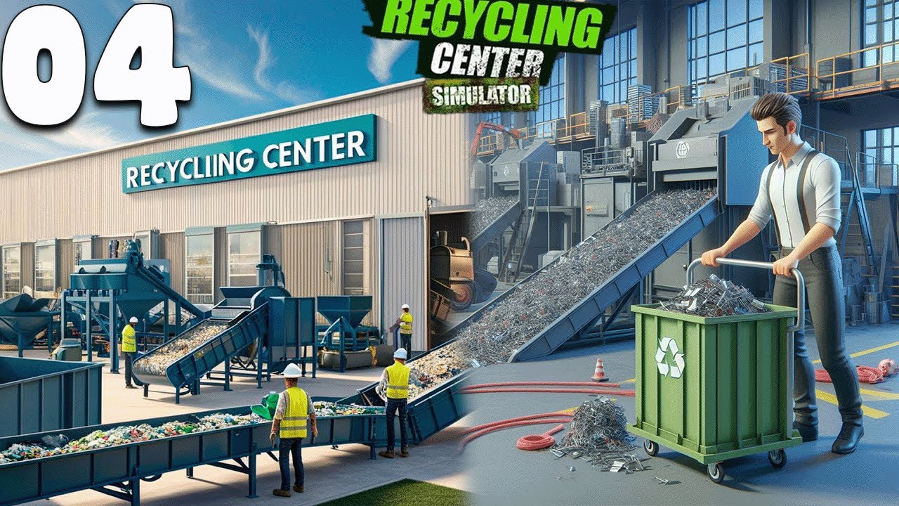 I Scraped 250KG Metal For New Scrap Deal $$$ Recycling Center Simulator ...