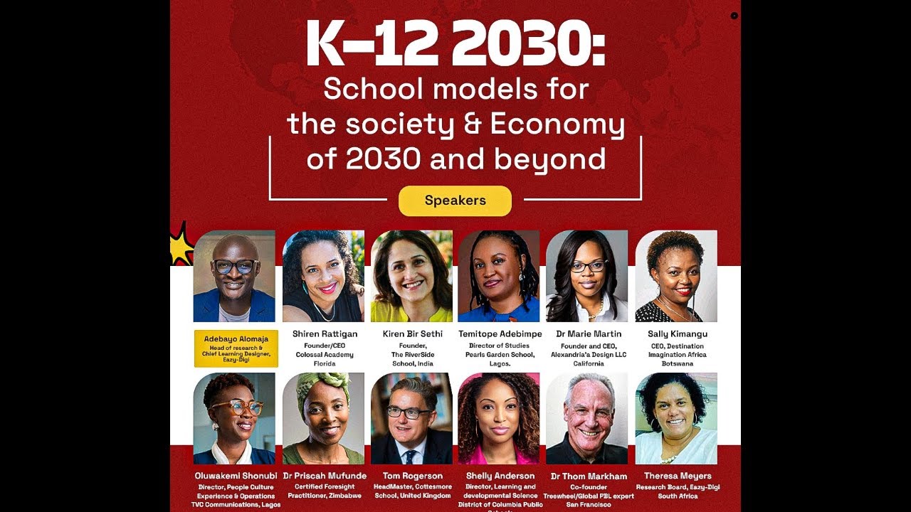 K-12 2030 : School Models For The Society & Economy of 2030 and Beyond ...