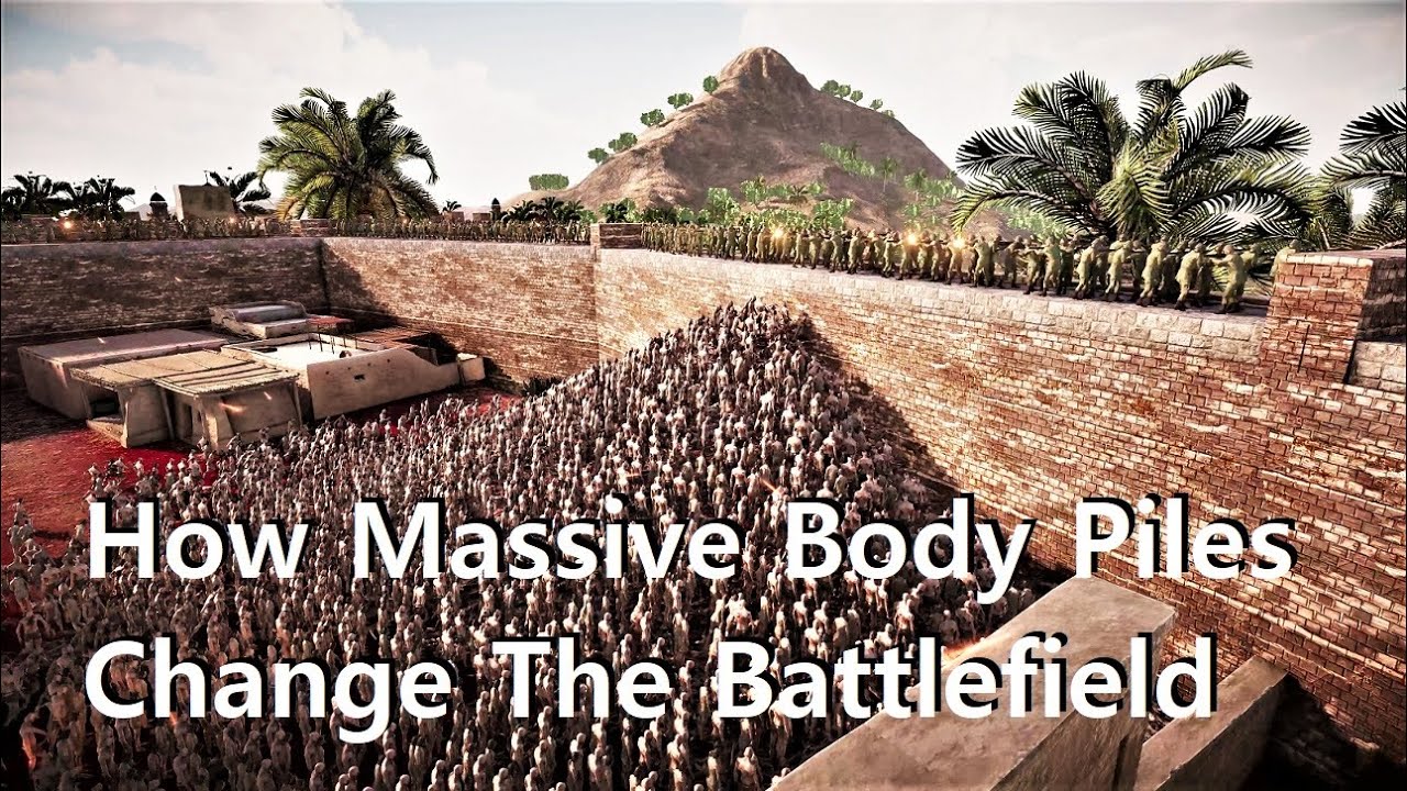 1.5 Million Zombies Create Body Pile As Tactic - UEBS2 - YouTube