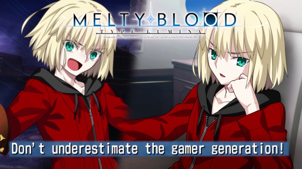 Let's Play Melty Blood: Type Lumina (Part 19) - Leo Story Mode - YouTube